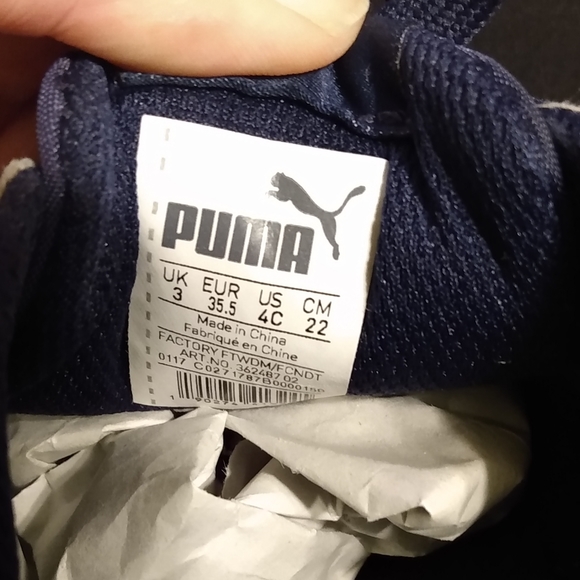 Puma | Shoes | Puma Red White And Blue Paint Splattered Sneaker | Poshmark